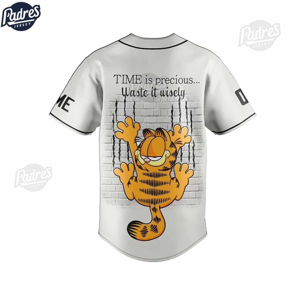 Custom Garfield Baseball Jersey - Padres Jersey Oasis: Elevate Your ...