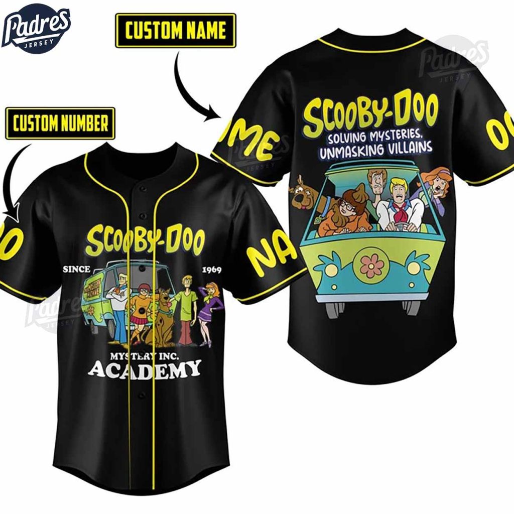 Custom Scooby Doo Since 1969 Baseball Jersey - Padres Jersey Oasis ...
