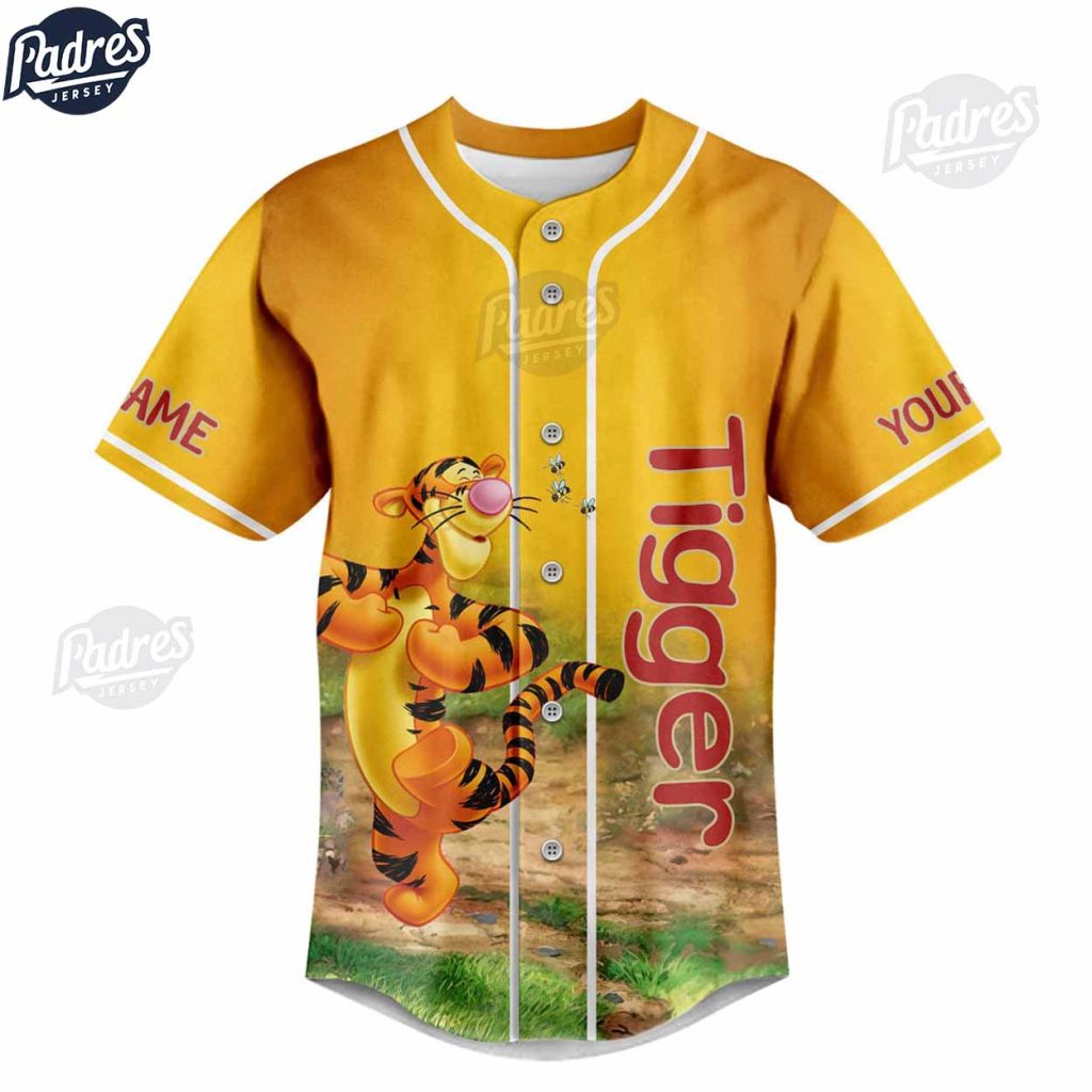 Custom Disney Tigger The Childhood Tower Winnie The Pooh Baseball ...