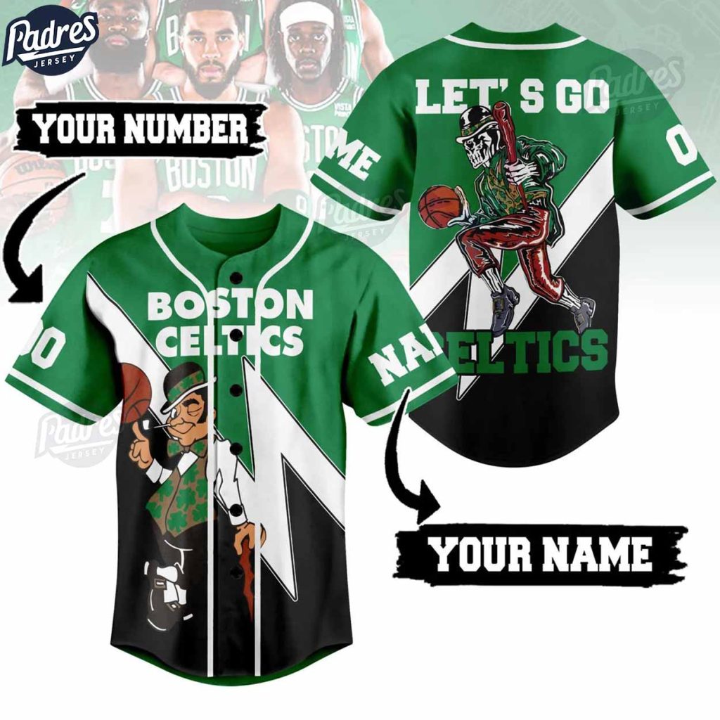 Custom Nba Boston Celtics Champions 2024 Baseball Jersey Gift - Padres ...
