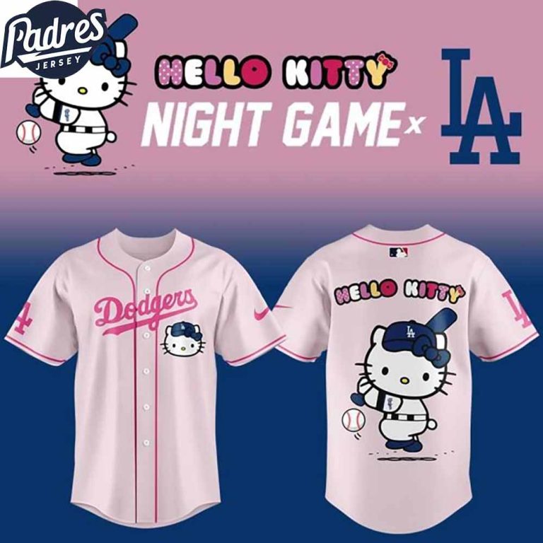San Francisco Giants x Hello Kitty Game 2025 Baseball Jersey Style ...